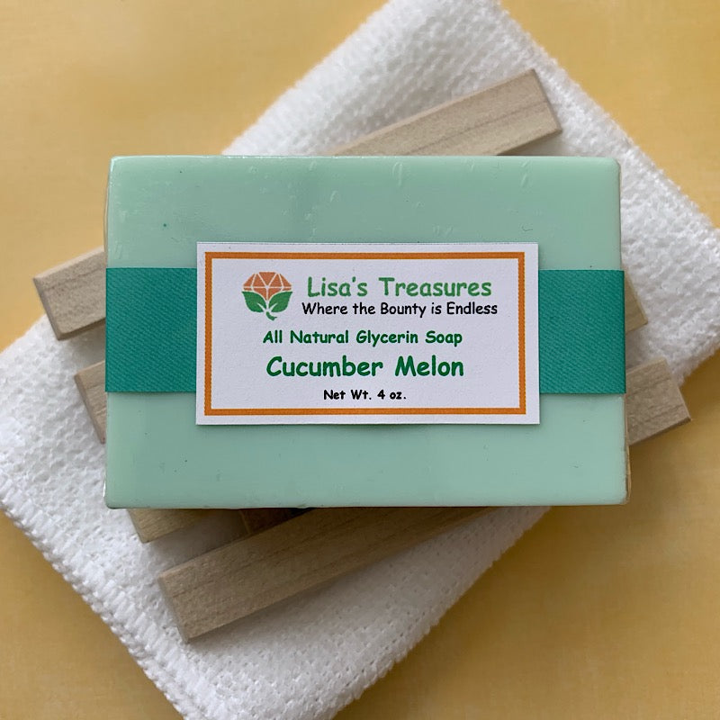 Cucumber Melon Soap – Lisa's Treasures